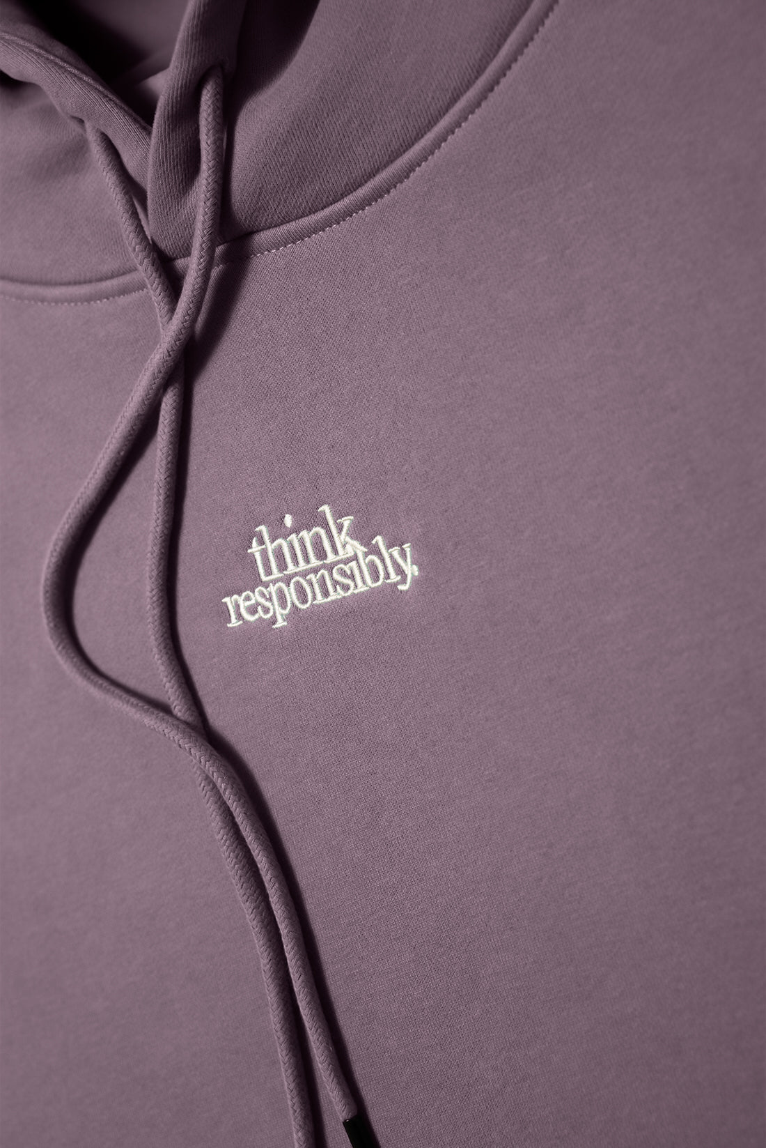 Think Responsibly Sweatsuit Soot Purple – SOCIALLY WASTED